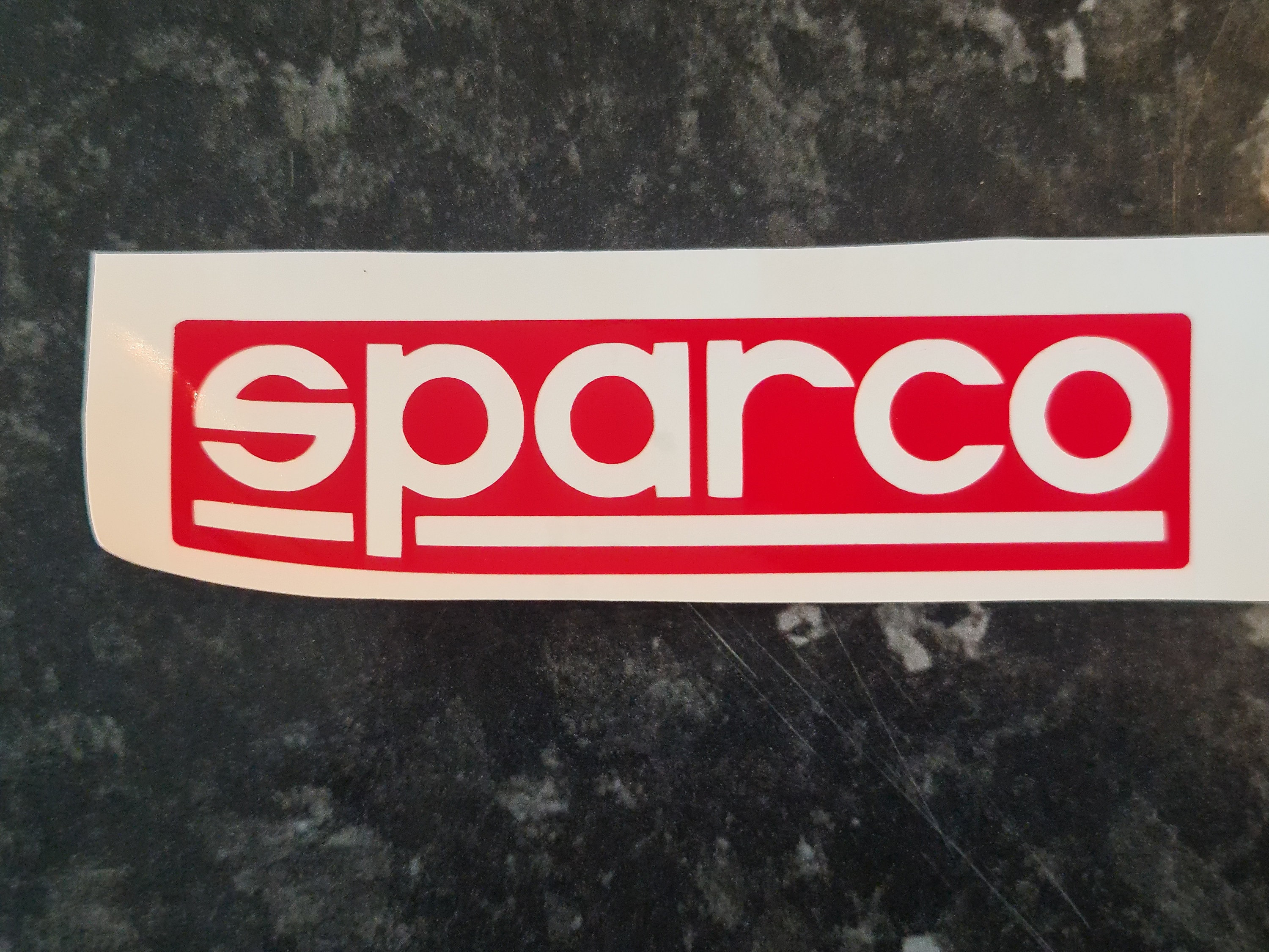 Sparco Vinyl Decal Sticker X2 - Etsy UK