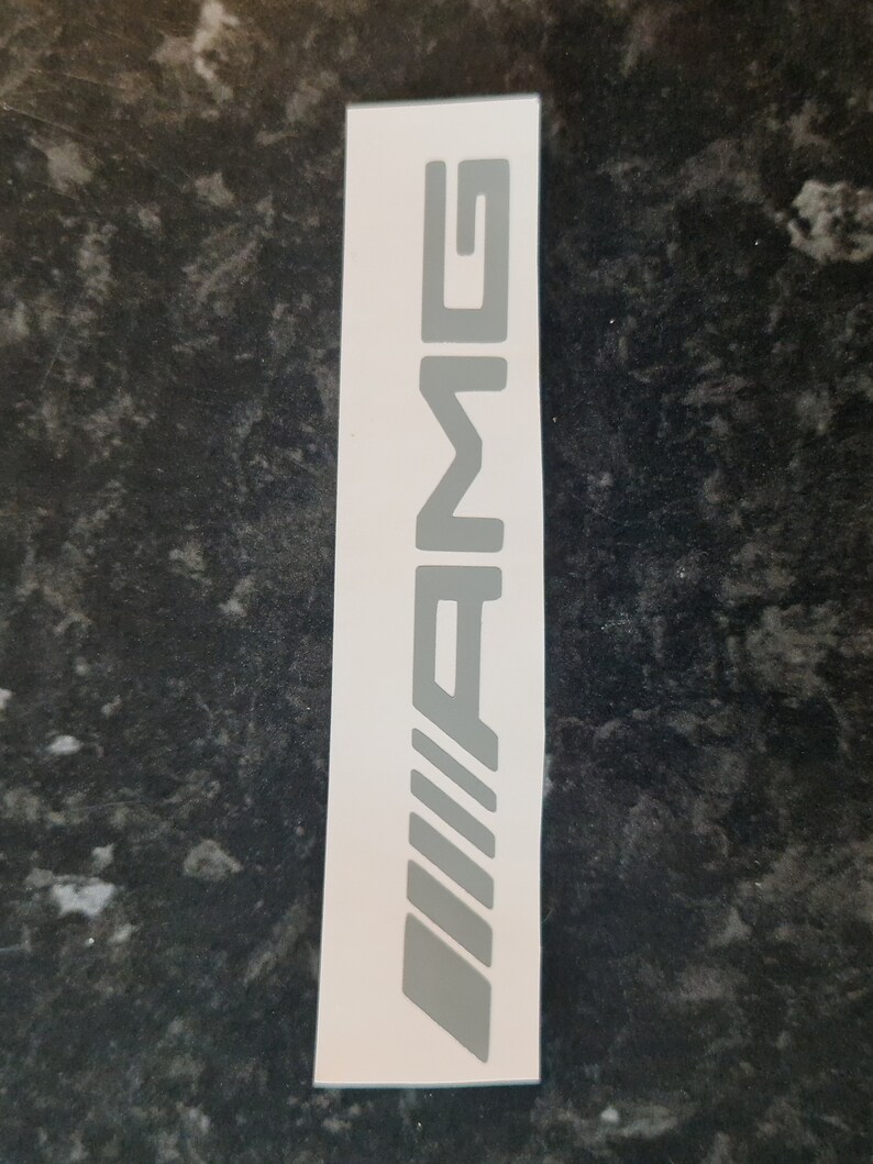 Merc Amg Logo Vinyl Decal Sticker X2 - Etsy UK