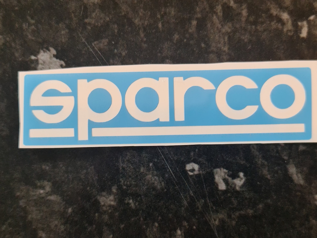 Sparco Vinyl Decal Sticker X2 - Etsy UK