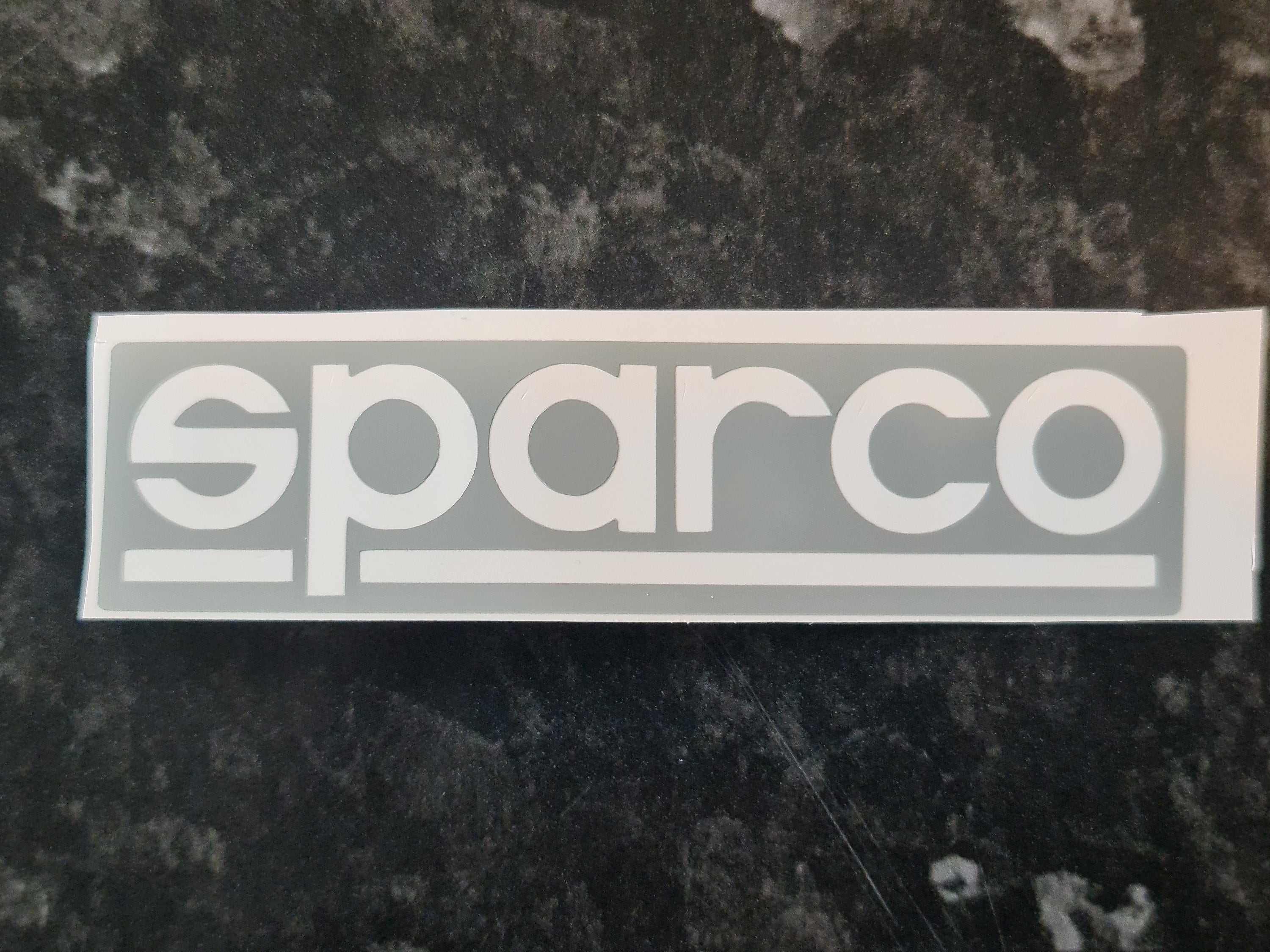 Sparco Vinyl Decal Sticker X2 - Etsy UK