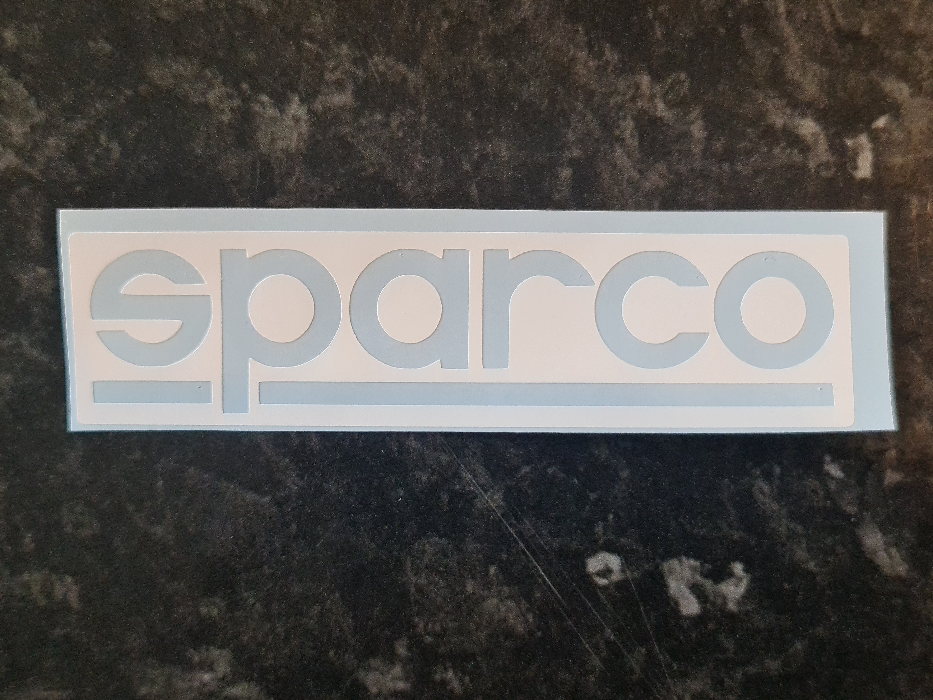 Sparco Vinyl Decal Sticker X2 - Etsy UK