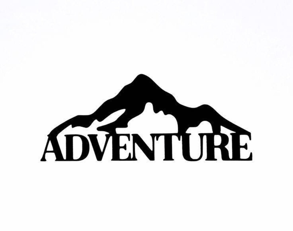 Adventure Vinyl Decal Car/van Sticker - Etsy