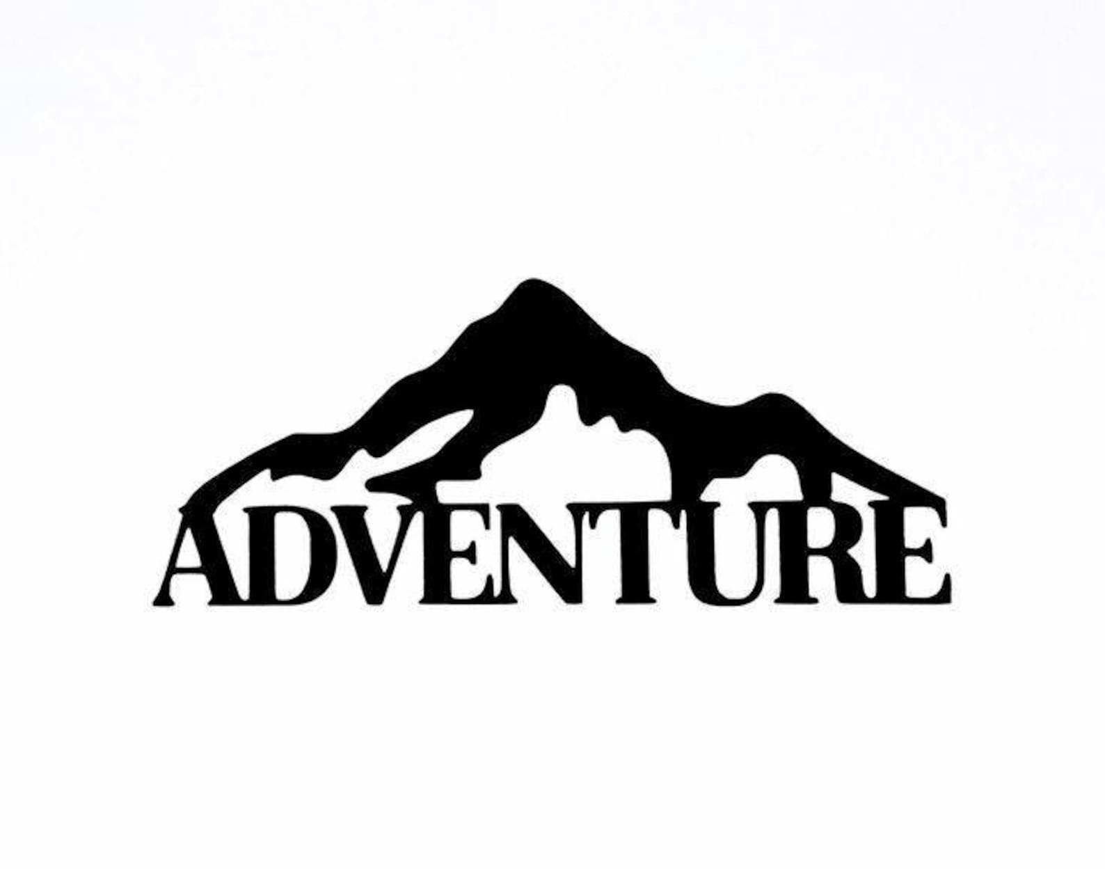 Adventure Vinyl Decal Car/van Sticker - Etsy