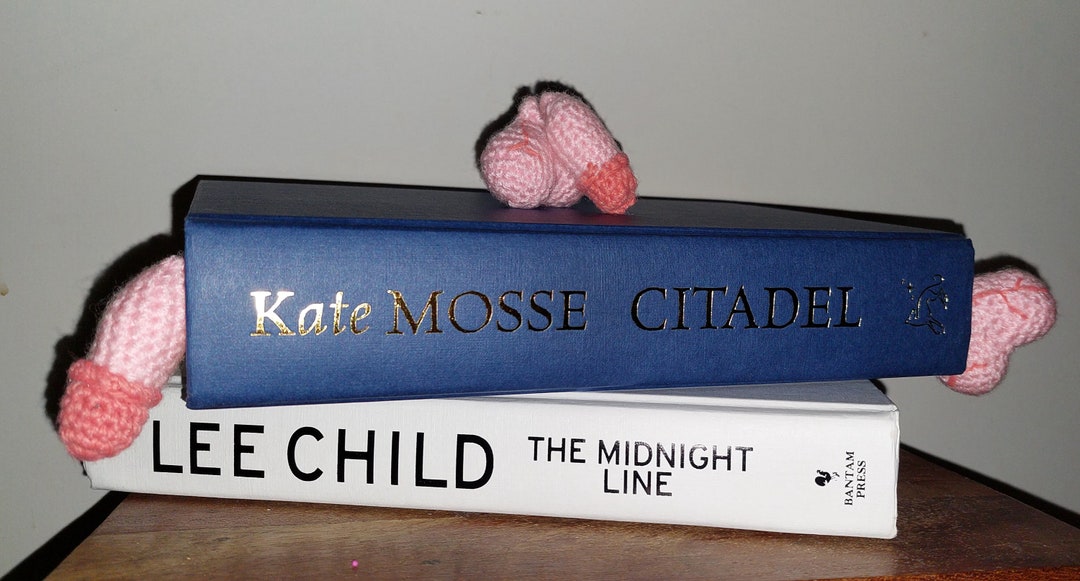 Crochet Book Willy Bookmark, Handmade Bookmark, Crochet Bookmark ...