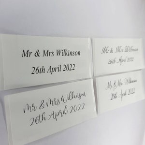 Custom Labels, Personalised Labels for Crafts, Self Application Labels ...