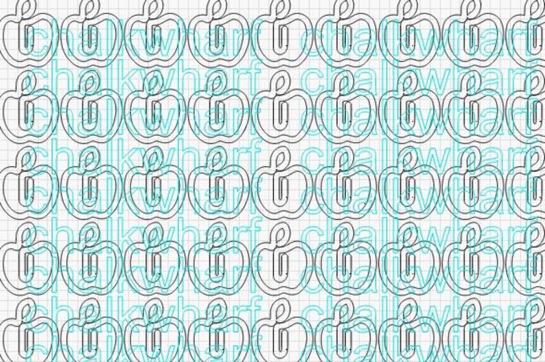 Apple Paper Clip Laser Cut Template (digital Download) - Etsy