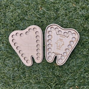 Engraved Wooden Tooth Fairy Box: Baby Keepsake Gift - Etsy