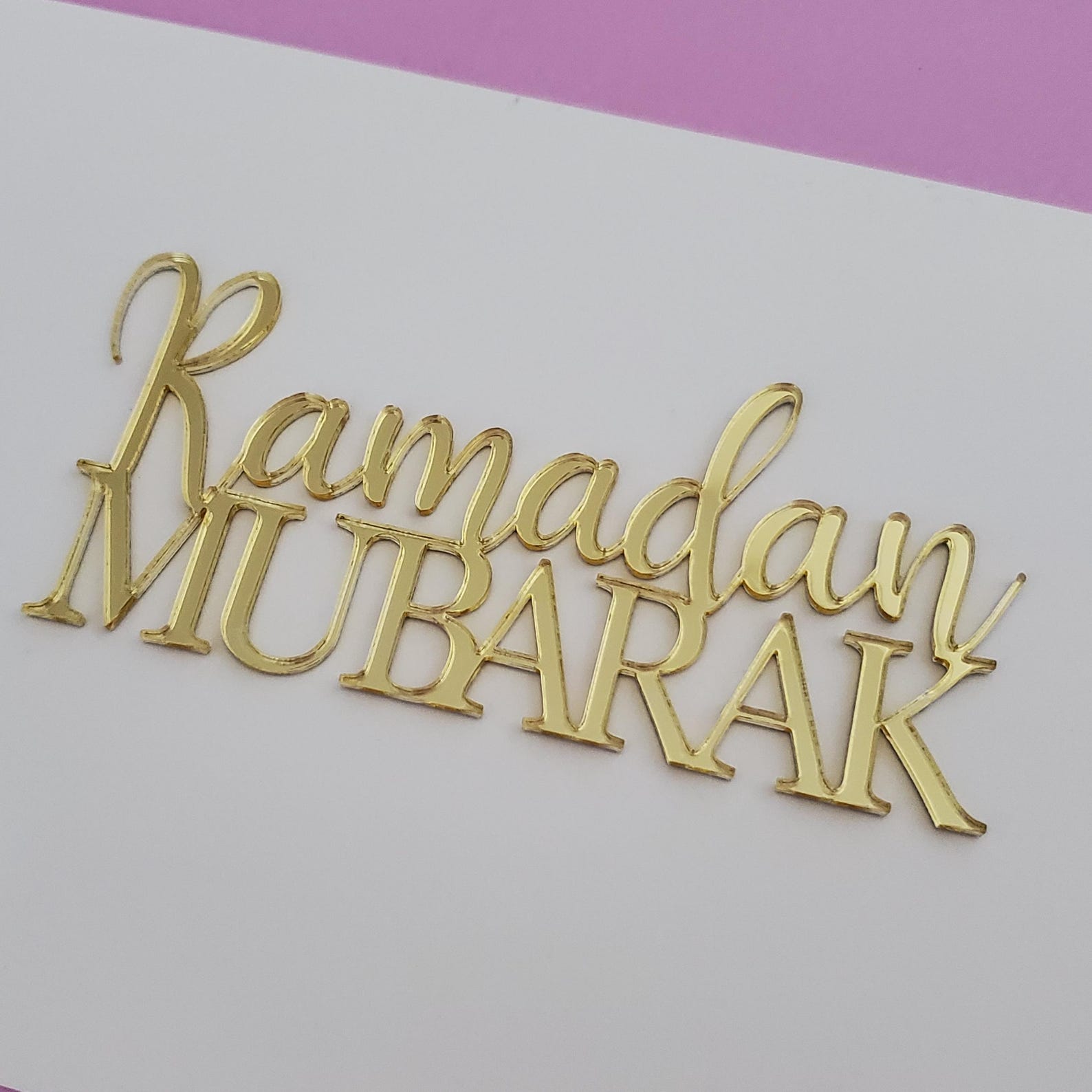 Ramadan Mubarak Cake Cupcake Toppers Décor Mosque Islamic - Etsy UK