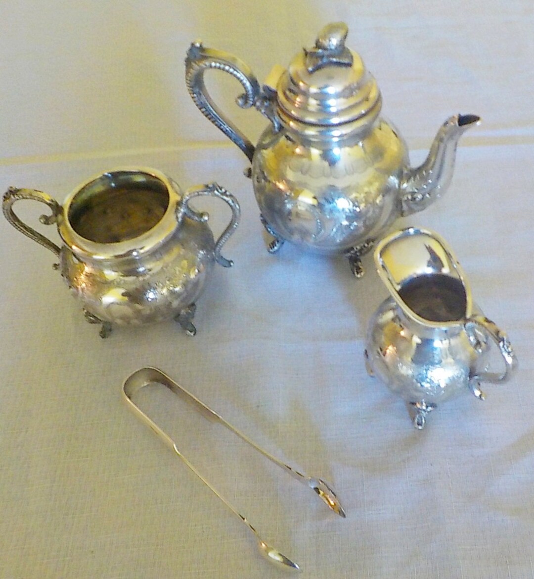 Vintage EPNS Coffee/tea Set - Etsy