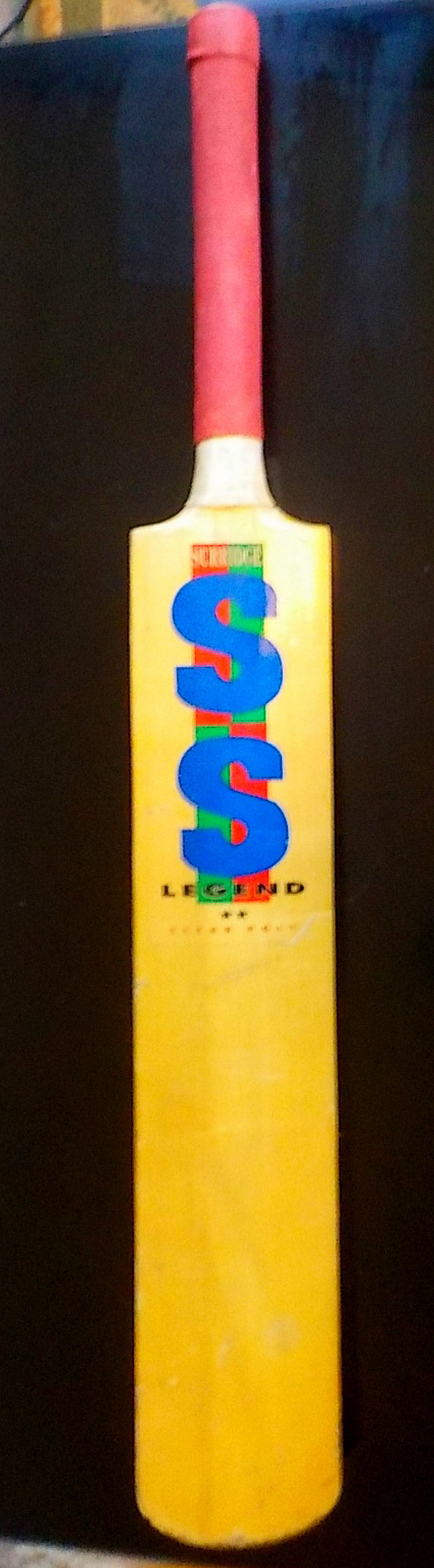 Vintage Stuart Surridge 'legend' Cricket Bat - Etsy