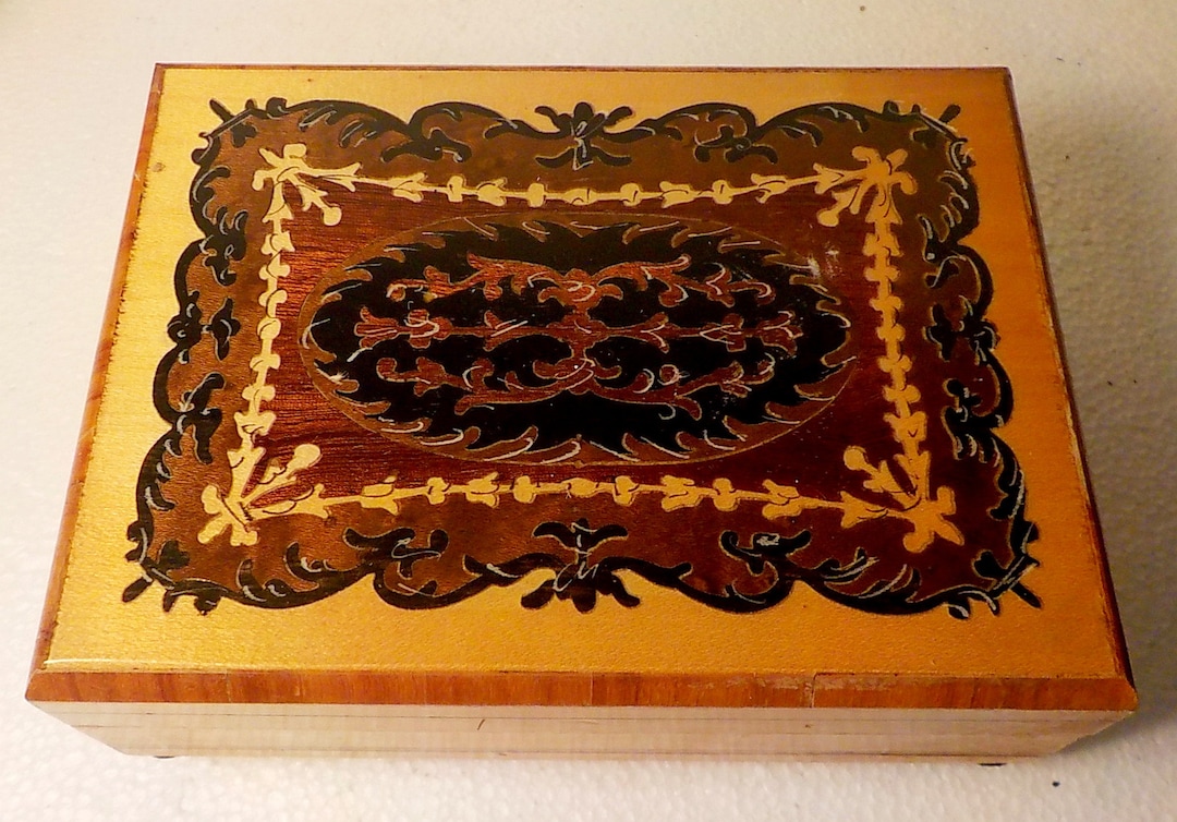 Vintage Italian Music Box - Etsy