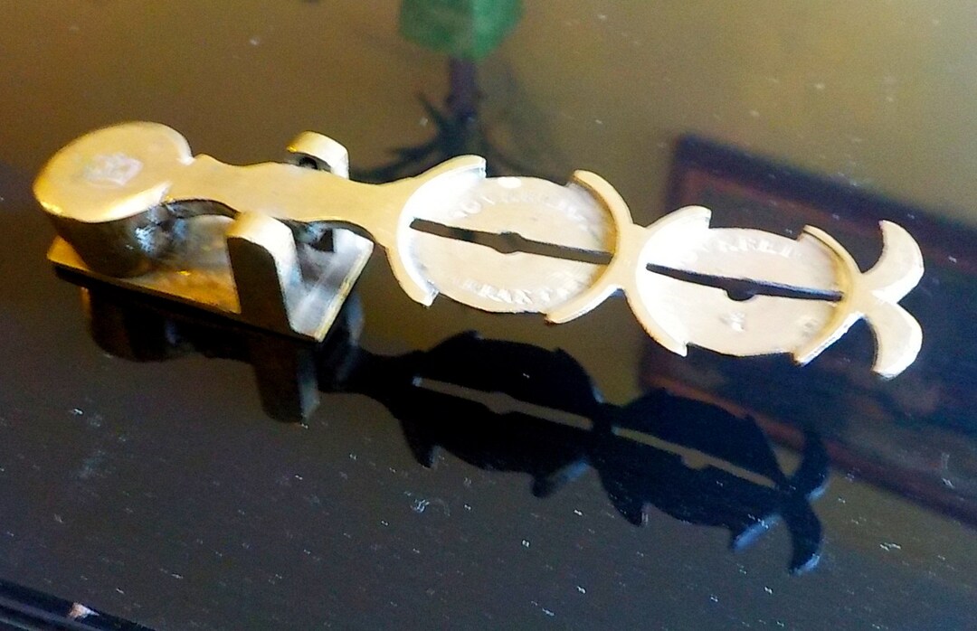 Late 19th Century Brass Sovereign and Half Sovereign Rocker Scale ...