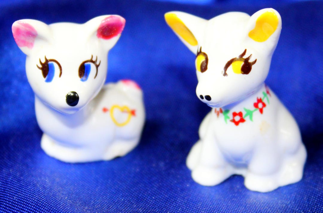 2 Vintage, Mid Century Wade Minikins - Etsy
