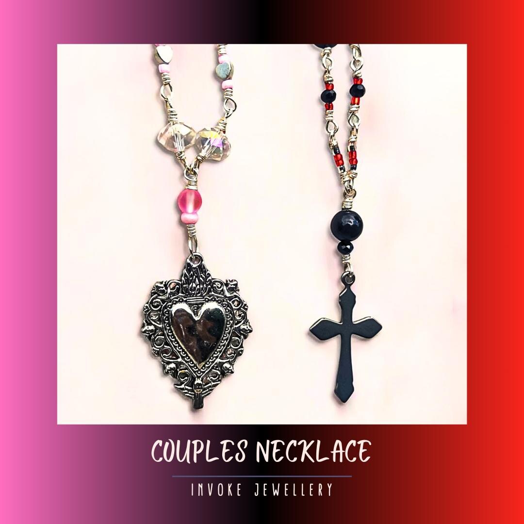PASTELGOTH & VAMPIREGOTH Beautiful Fem and Masc Couples Wire-wrapped ...