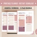 Mindful Working Planner Mindfulness Bundle Daily, Weekly, Monthly ...