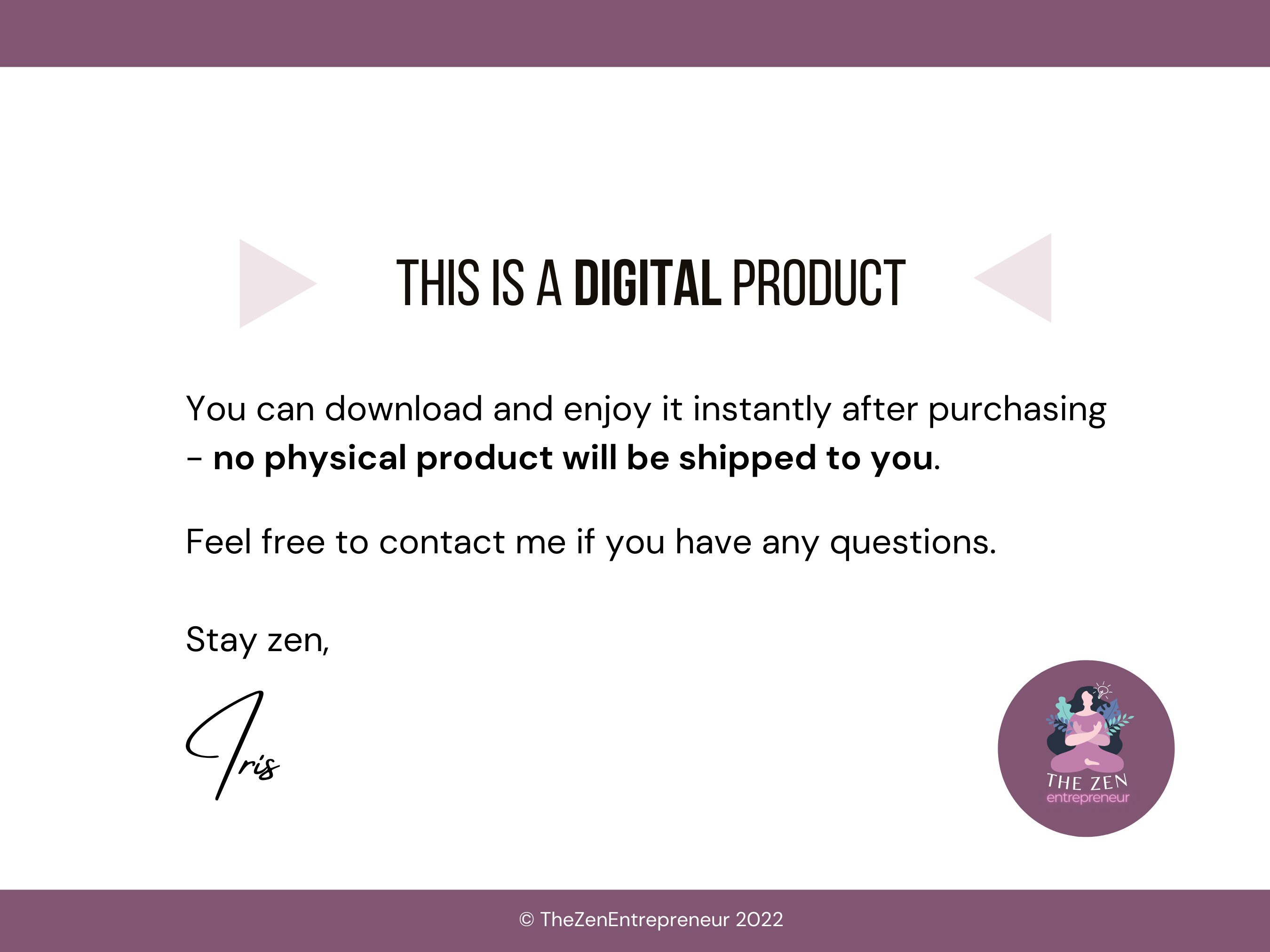 Mindful Working Planner Mindfulness Bundle Daily, Weekly, Monthly ...