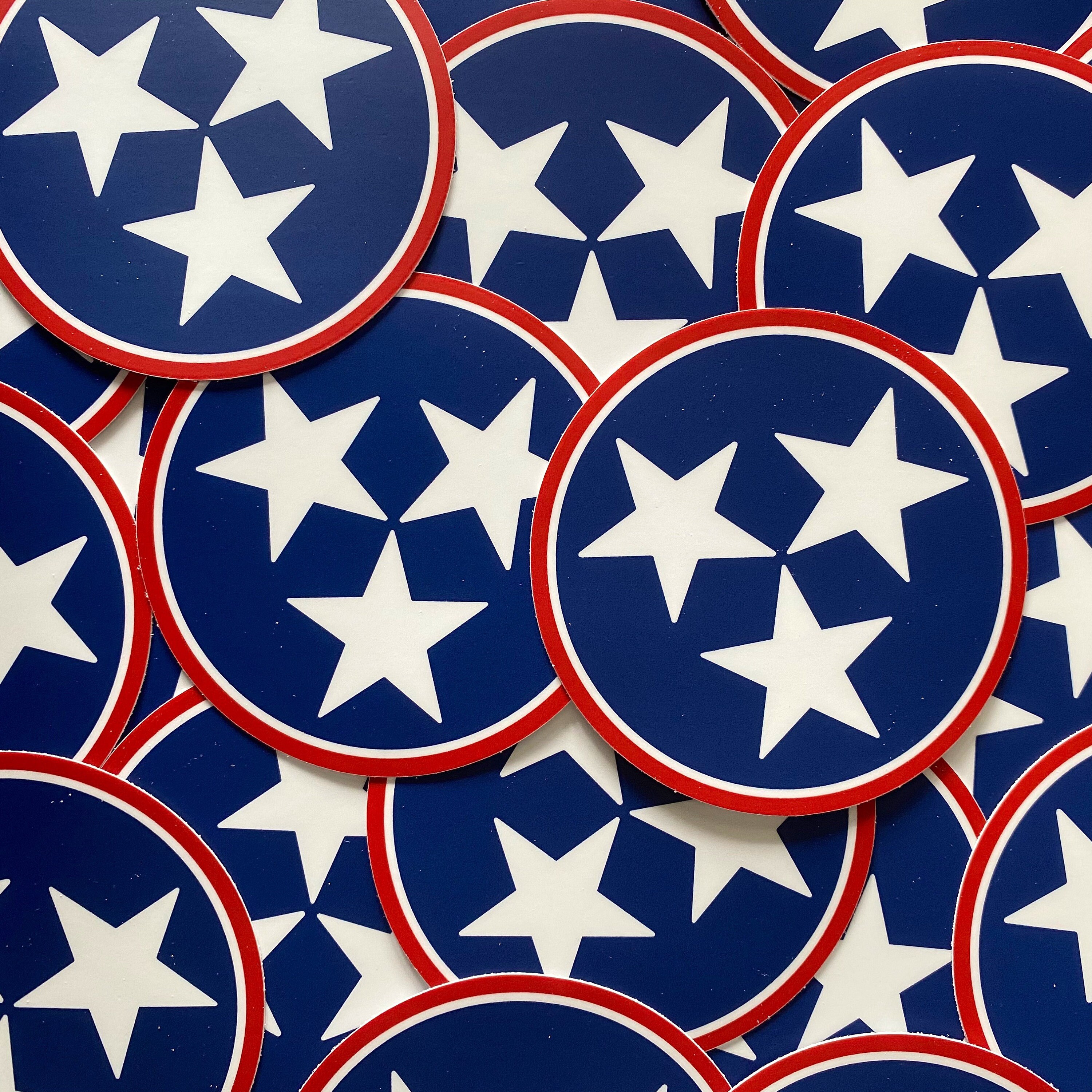 Tri-star Sticker - Etsy