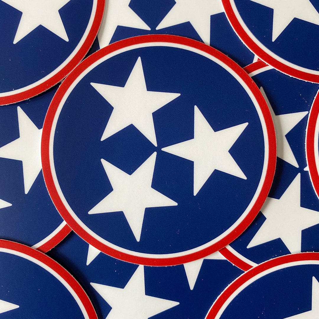Tri-star Sticker - Etsy