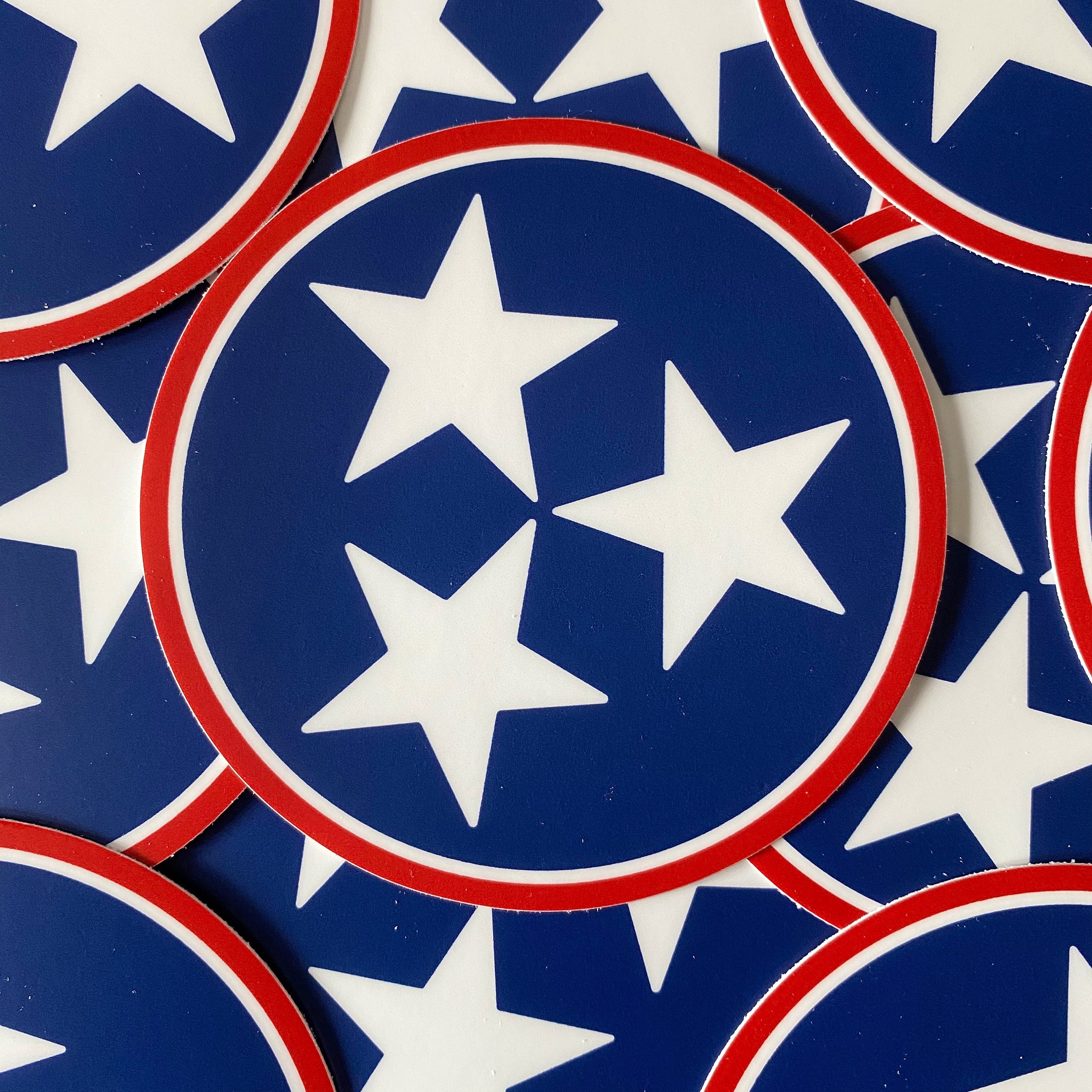 Tri-star Sticker - Etsy