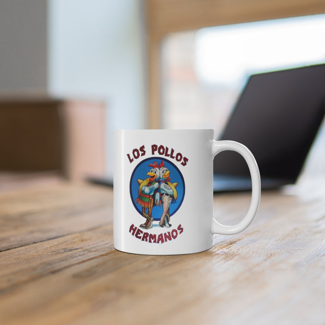 Braking Bad Mug Los Pollos Hermanos Cup 11oz Fan Mug Fan Art Mugs ...