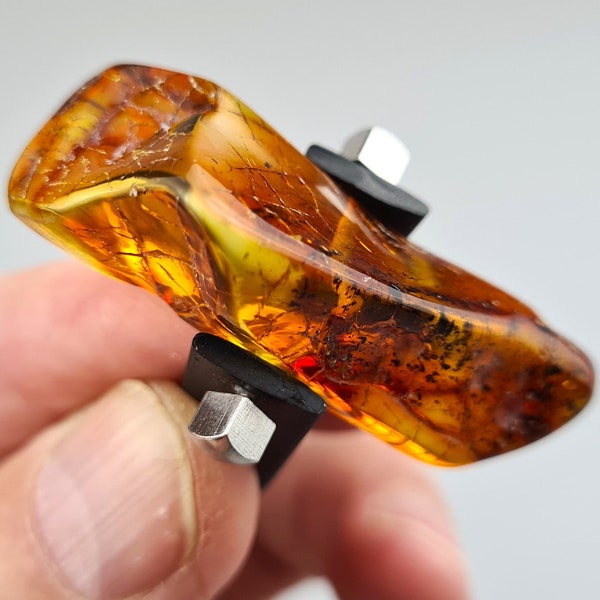 Amber Ring - Etsy
