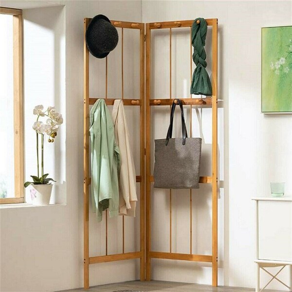 Bamboo Coat Rack - Etsy