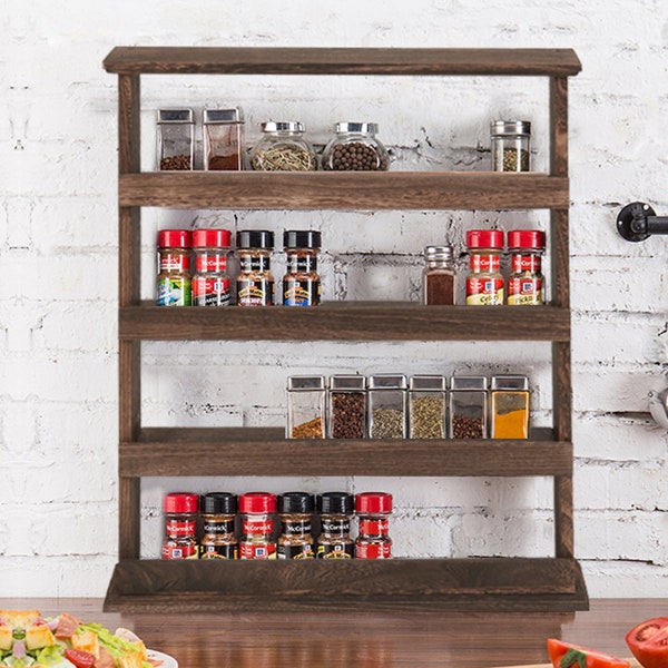 Wall Spice Rack - Etsy