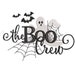 Boo Crew Embroidery Design, Halloween Ghost Embroidery Design, Machine ...