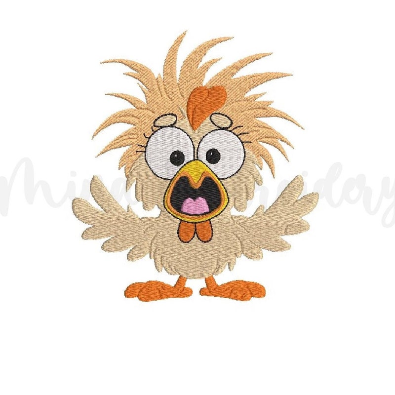 Chicken Embroidery - Etsy