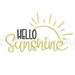 Hello Sunshine Embroidery Design, Summer Embroidery Design, Machine ...