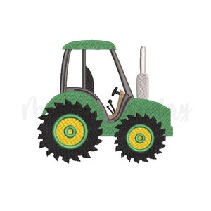 Farm Tractor Embroidery Design, Machine Embroidery Design, 4 Sizes ...