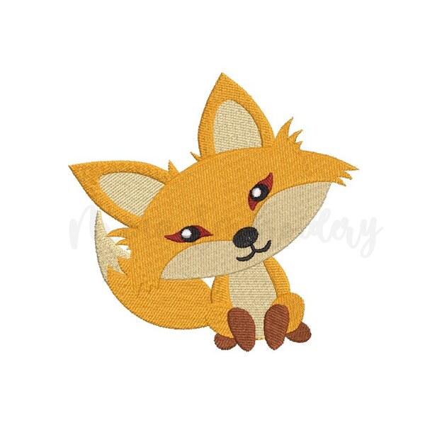 Fox Embroidery - Etsy