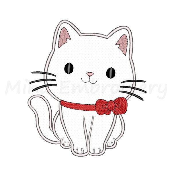 Cat Applique - Etsy