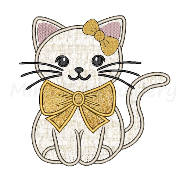 Cat Applique - Etsy