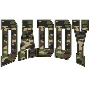 Daddy Applique Embroidery Design, Machine Embroidery Design, 5 Sizes ...