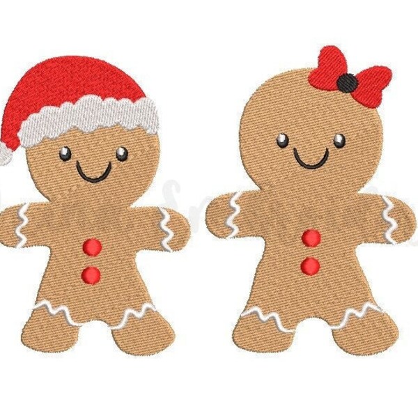 Gingerbread Embroidery Pattern - Etsy