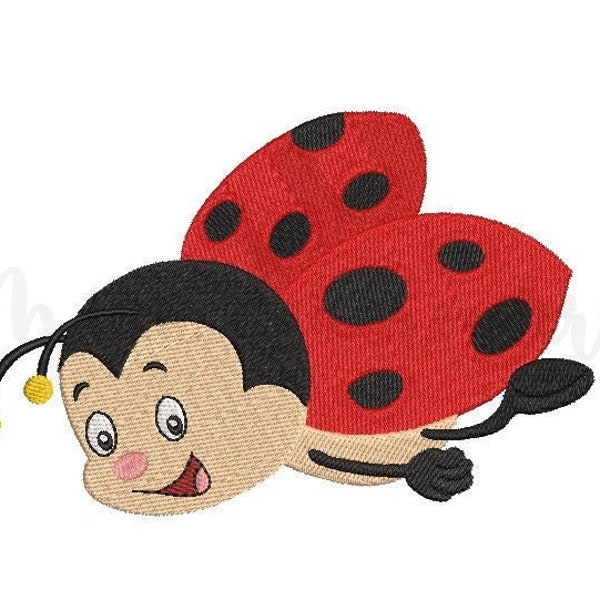 Ladybug Embroidery Design - Etsy