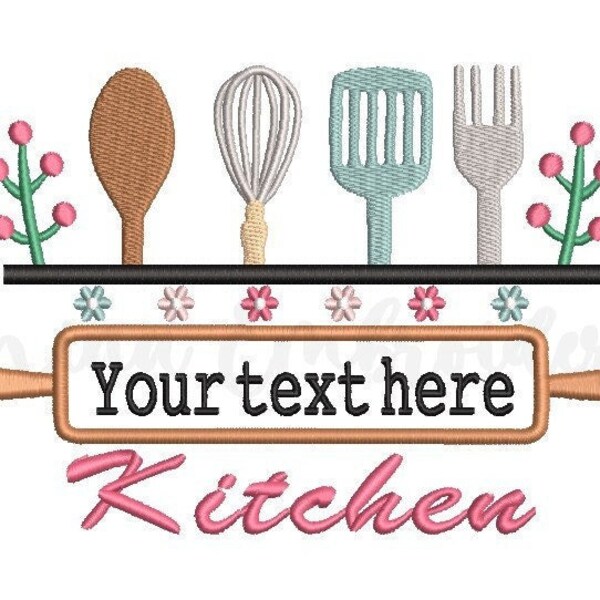 Kitchen Embroidery - Etsy