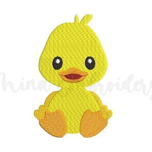 Baby Duck Embroidery Design, Animal Embroidery Design, Machine ...