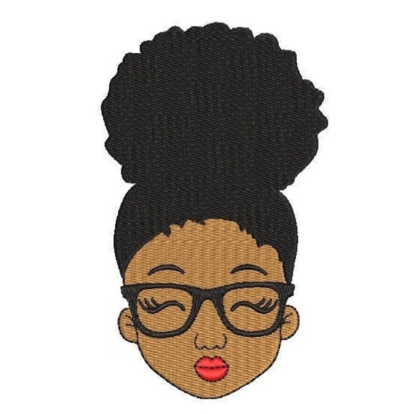 Afro Girl - Etsy