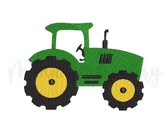 Mini Embroidery TRACTOR Multiple Sizes Machine Embroidery Instant ...