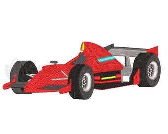 Mini Race Car Machine Embroidery Design-instant DOWNLOAD - Etsy