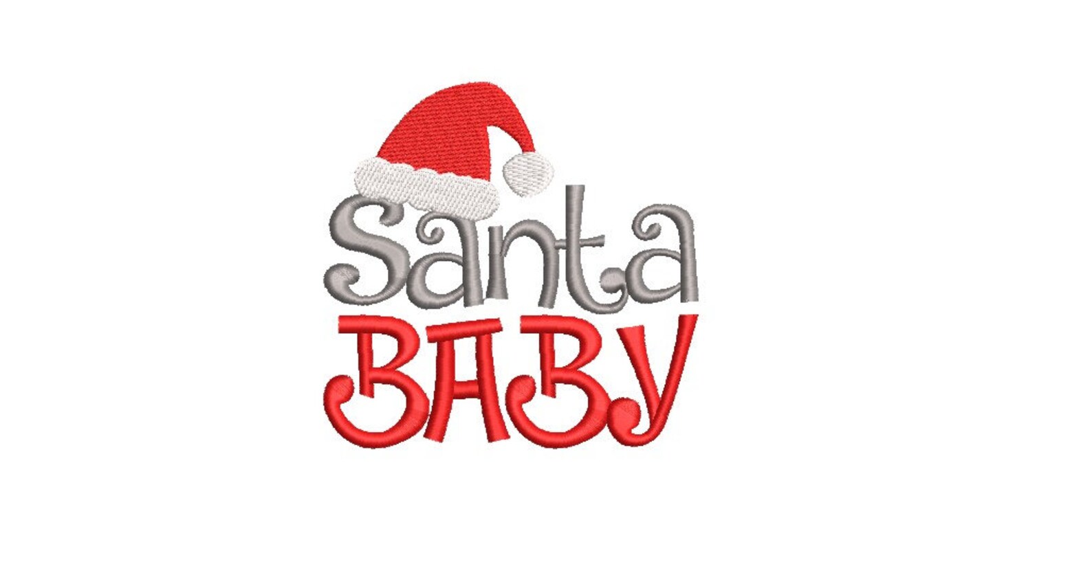 Santa Baby Embroidery Design, Christmas Embroidery Design, Machine ...