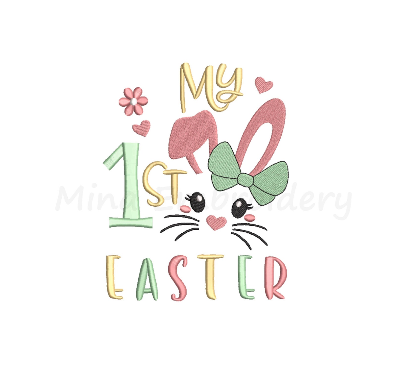 My 1st Easter Embroidery Design, My First Easter Embroidery Design ...
