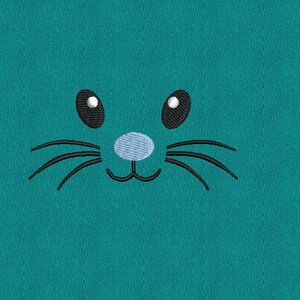 Baby Boy Bunny Face Embroidery Design, Easter Embroidery Design ...