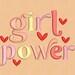 Girl Power Embroidery Design, Machine Embroidery Design, 5 Sizes ...