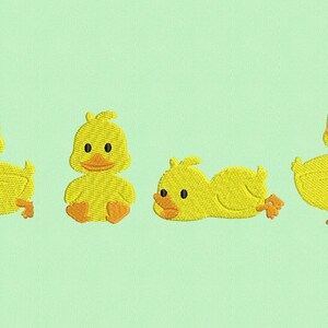 Baby Ducks Embroidery Design, Animal Embroidery Design, Machine ...