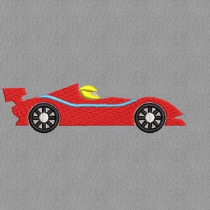 Race Car Embroidery Design, Sport Embroidery Design, Machine Embroidery ...