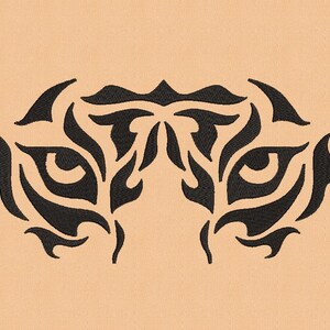 Tiger Face Embroidery Design, Animal Embroidery Design, Machine ...