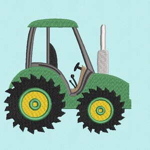 Farm Tractor Embroidery Design, Machine Embroidery Design, 4 Sizes ...